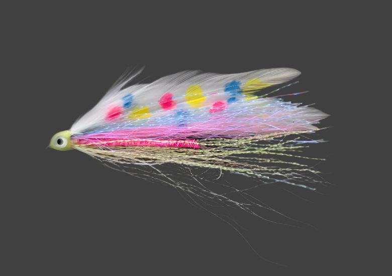 Single Hook Wonderbread Feather Streamer Fly – A.J.'s Custom Products