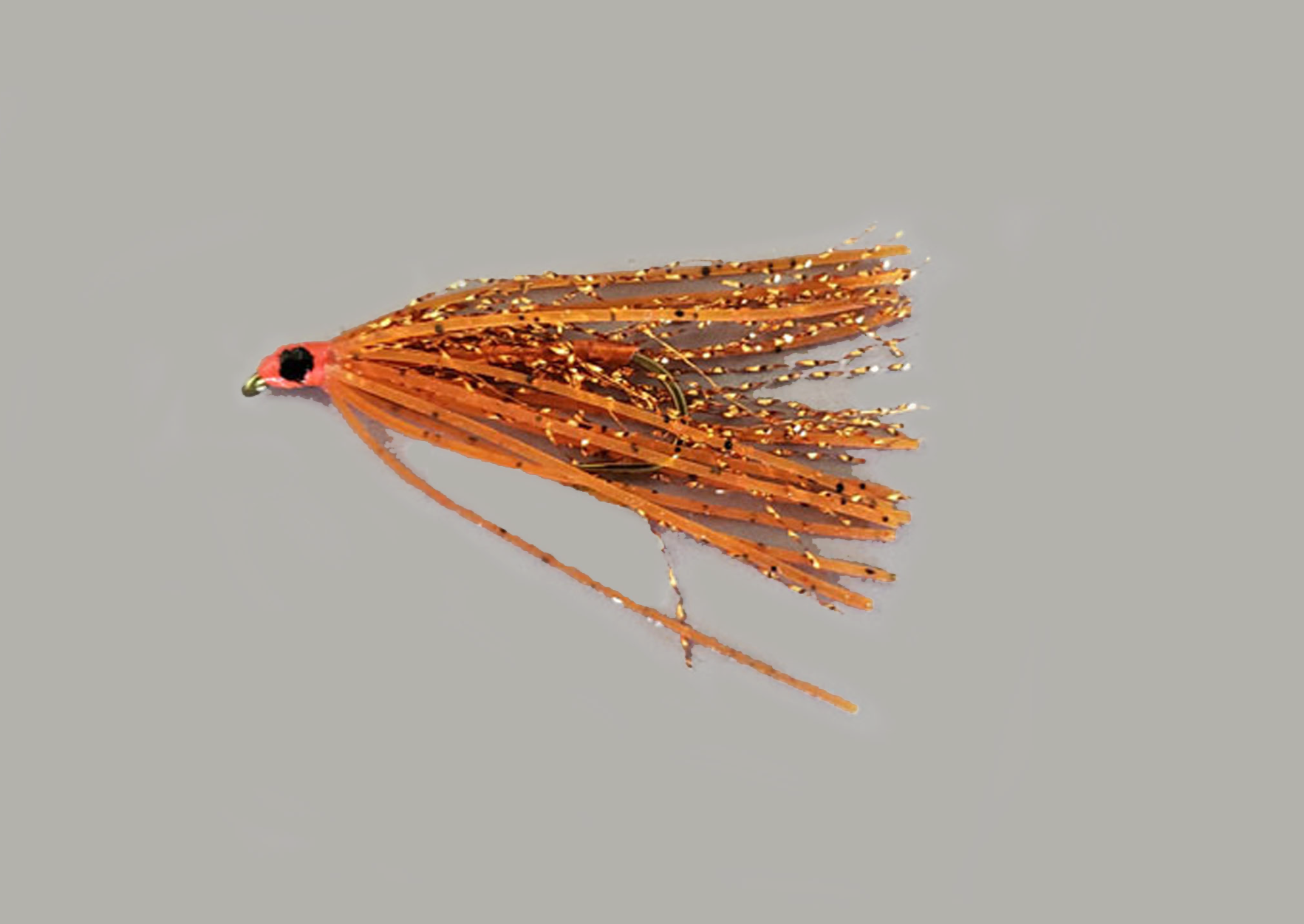Winni-Squid Silicone Orange-Copper Streamer Fly AJ07 – A.J.'s Custom ...