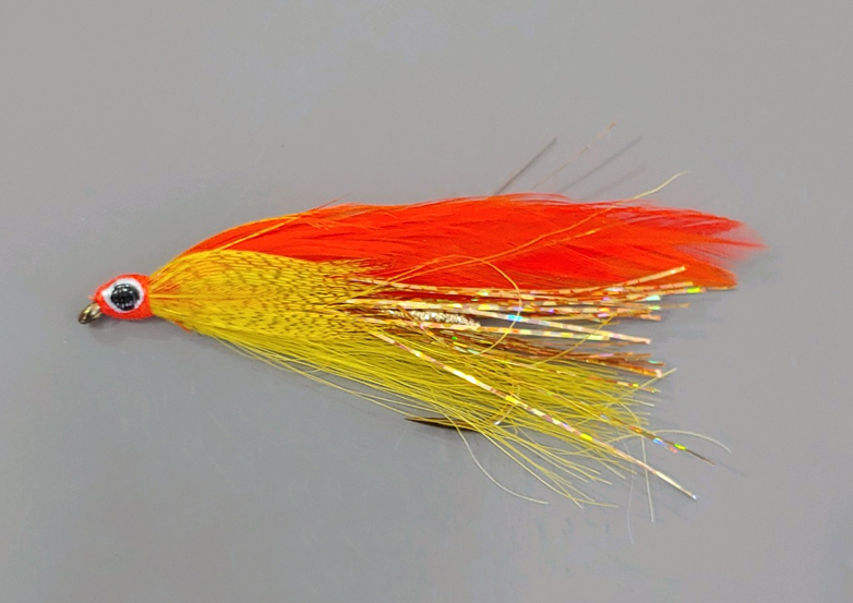 Single Hook Firesmelt Streamer Fly – A.J.'s Custom Products