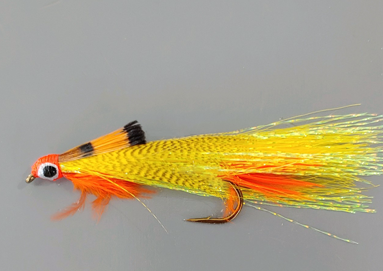 Single Hook Pumpkinhead Streamer Fly – A.J.'s Custom Products