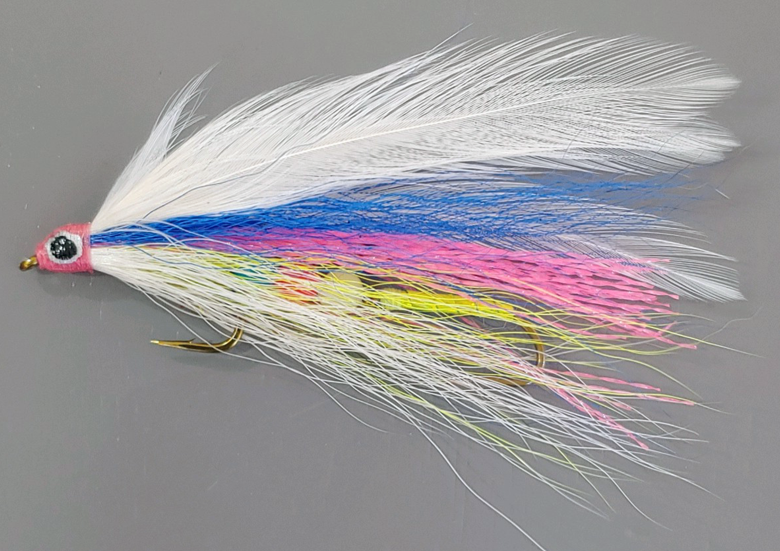 Tandem Wonderbread Feather Streamer Fly – A.J.'s Custom Products