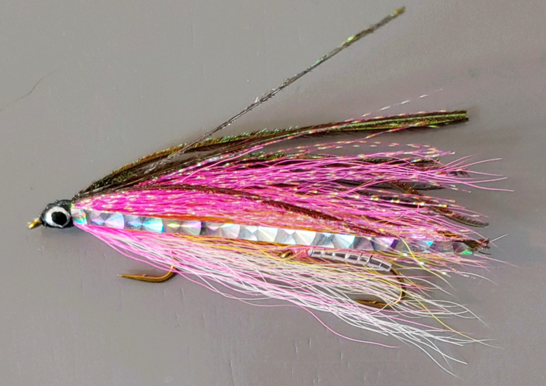 Tandem Rainbow Smelt Prism Streamer Fly – A.J.'s Custom Products