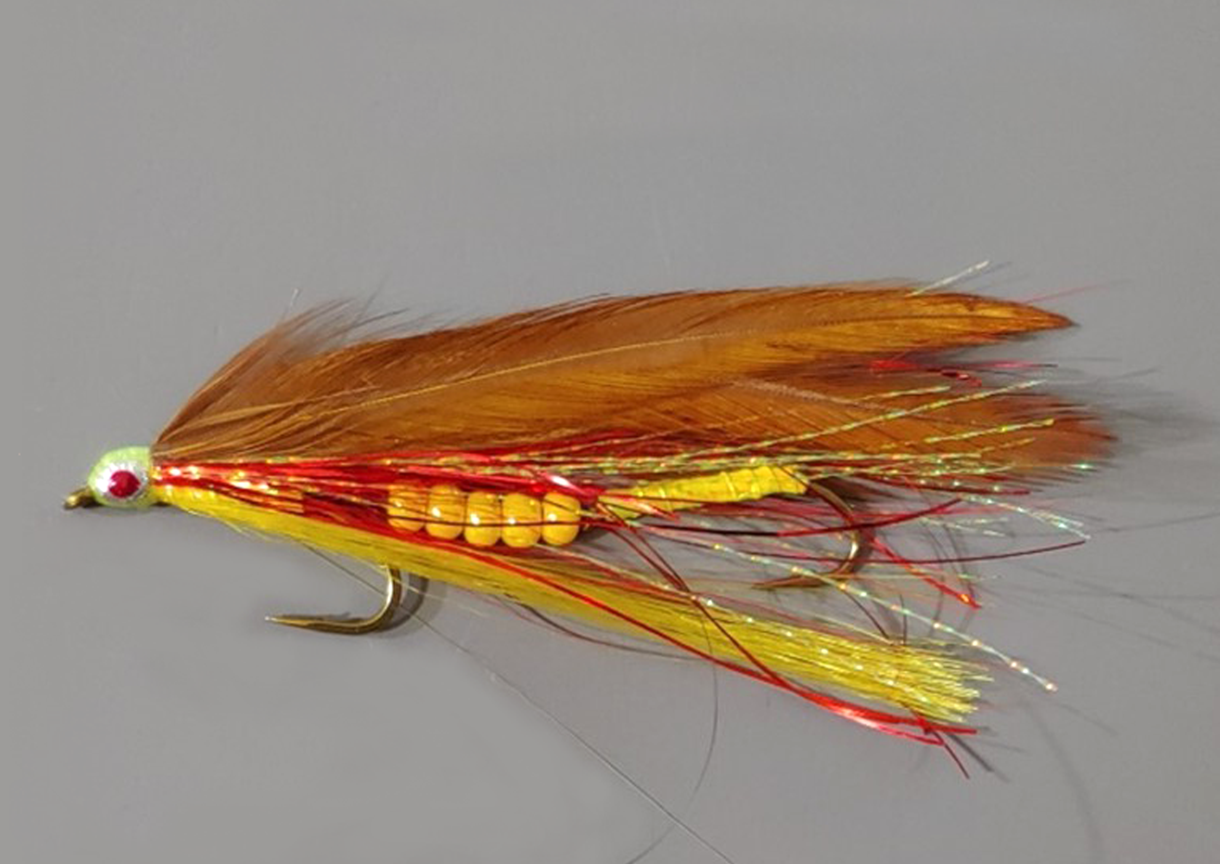 Tandem Sandbar Smelt Streamer Fly – A.J.'s Custom Products